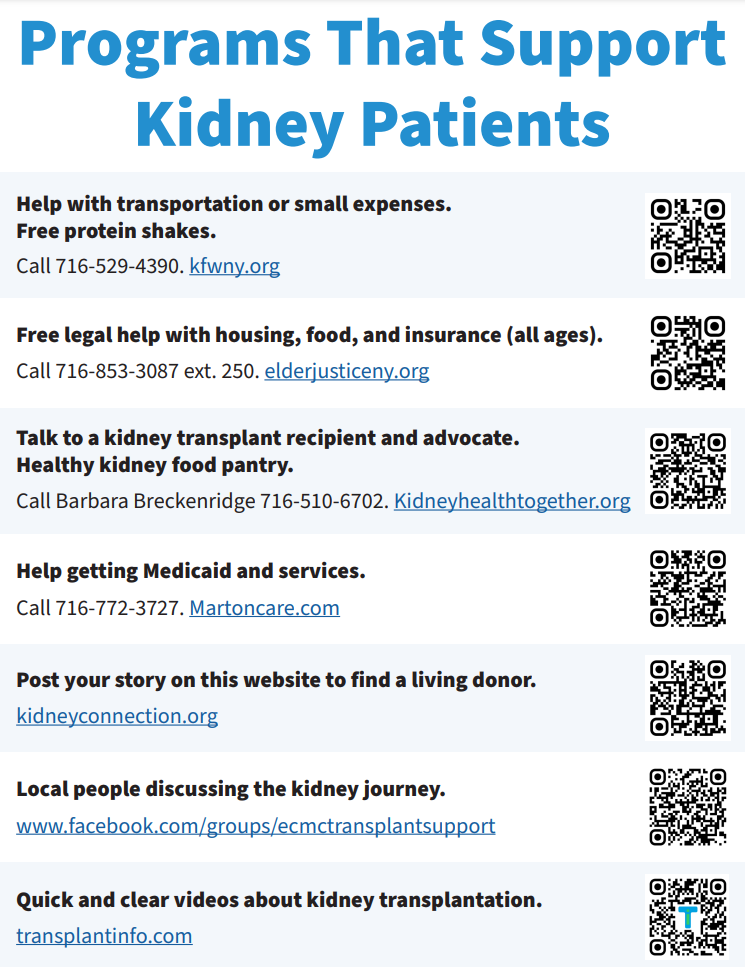 1 pager for patients - Transplantinfo.com
